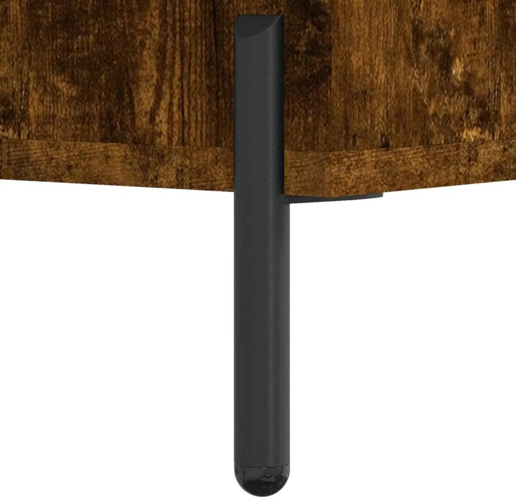 vidaXL Botník 30 x 35 x 105 cm kompozitní dřevo [829689] Barva: Černá