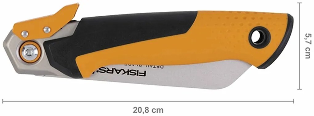 FISKARS PowerTooth™ Skládací vytahovací pila, 150 mm, 19 zubů / palec 1062932