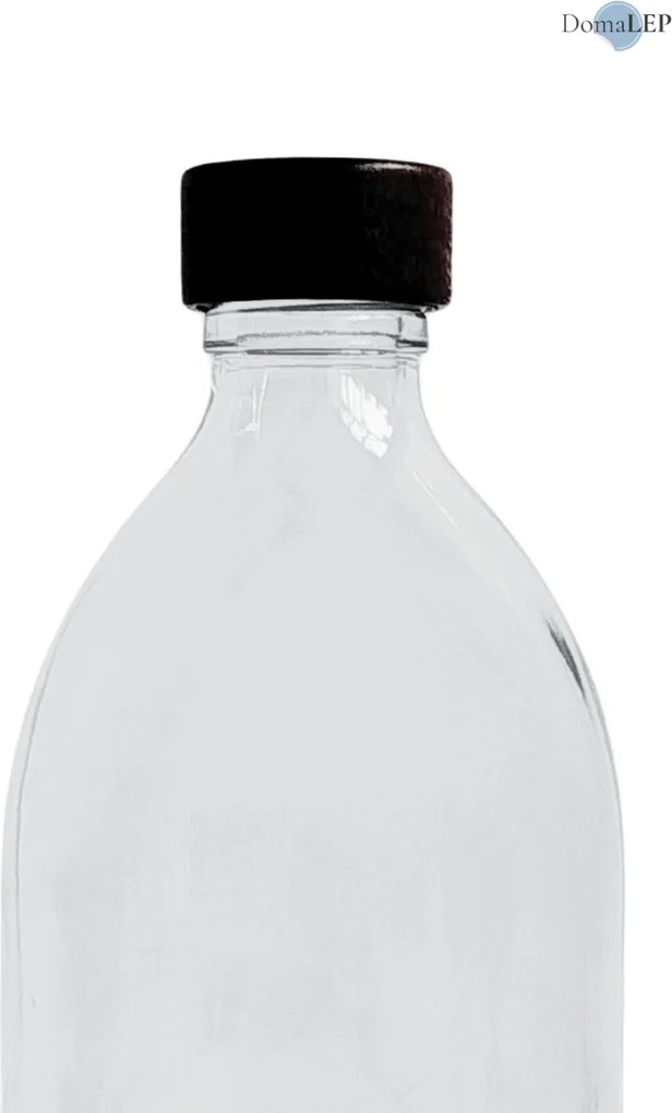 Dávkovač mýdla STELLA 330 ml s uzávěrem tmavé dřevo
