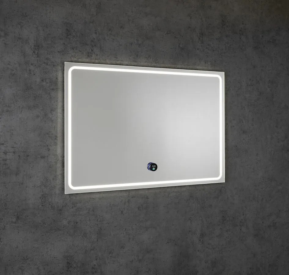 Sapho Sapho, GEMINI zrcadlo s LED osvětlením 100x70cm, chytré funkce, GM100K