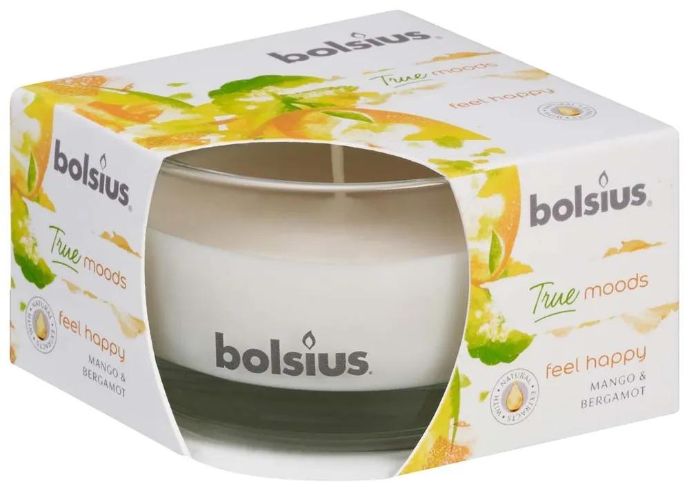 Bolsius Aromatic 2.0 Sklo 80x50mm Feel happy, vonná svíčka
