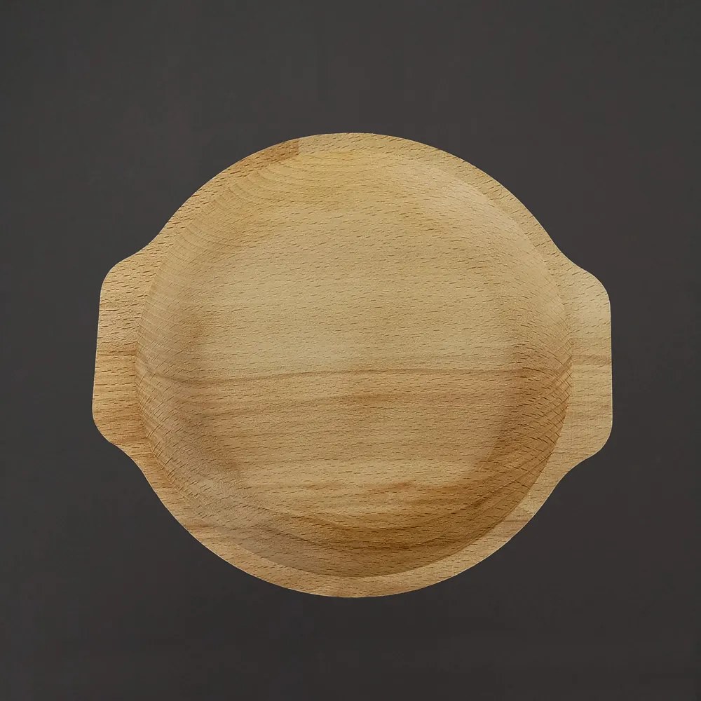 AMADEA Dřevěná miska, masivní dřevo, 24 cm