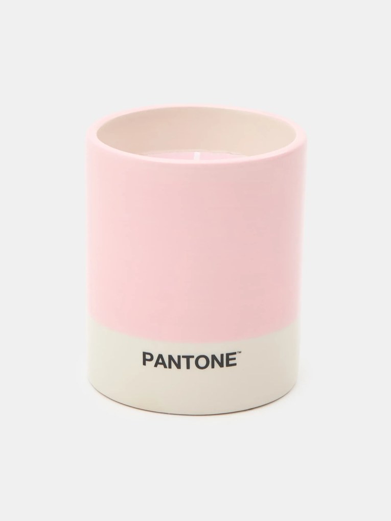 Sinsay - Svíčka v keramické nádobě Pantone - pastelová růžová
