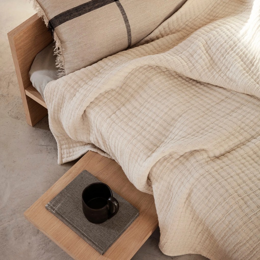 FERM LIVING Stolek Kona Low, Natural Oak