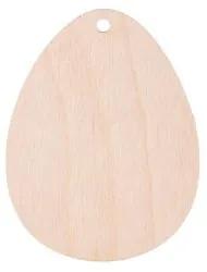 ČistéDřevo Dřevěné vajíčko III 10 x 8 cm