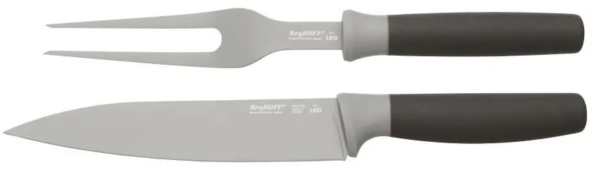 BERGHOFF Příbor porcovací s nepřilnavým povrchem vidlička + nůž LEO BF-3950095