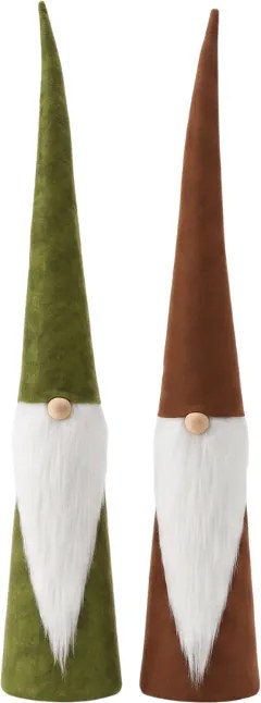 Vánoční skřítek FUZZY GNOME 55 cm - více variant