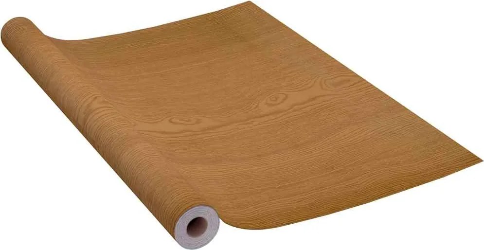Samolepící tapety na dveře 2 ks světlý dub 210 x 90 cm PVC 146114