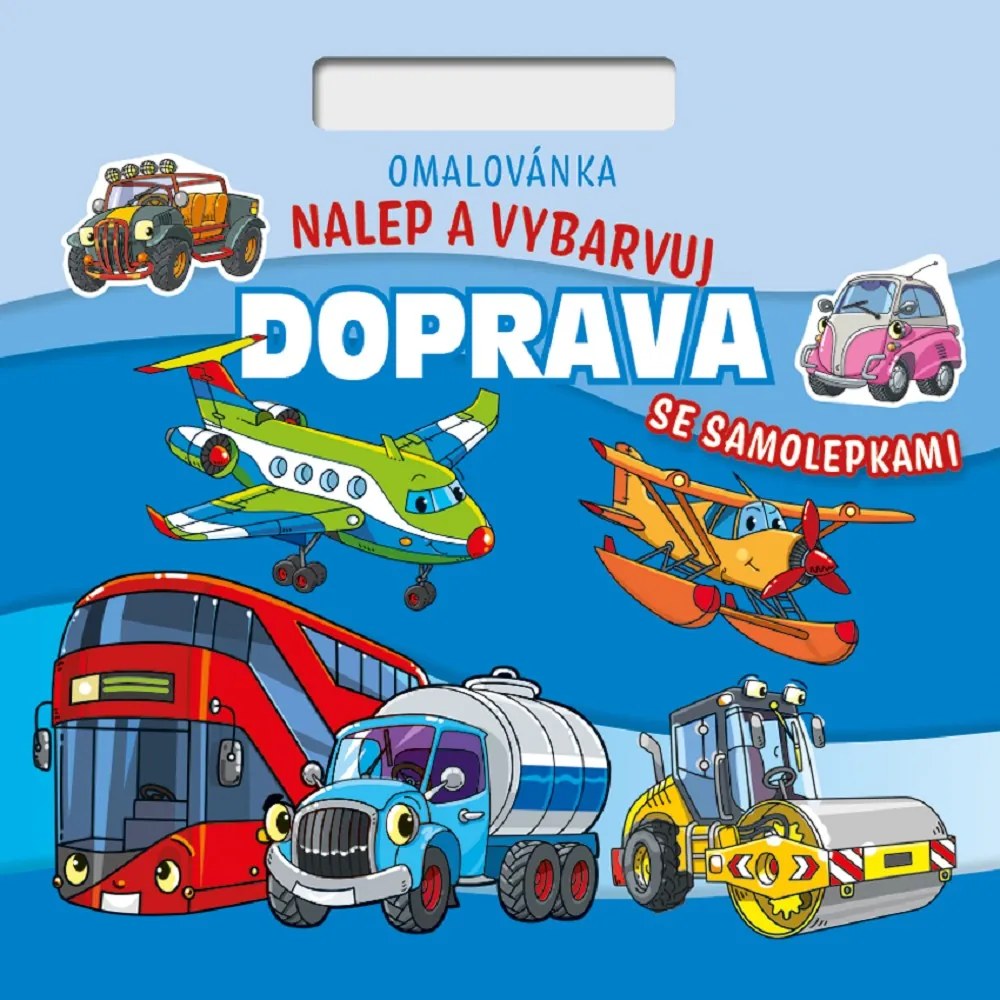 Baloušek - Nalepuj a vybarvuj! Doprava