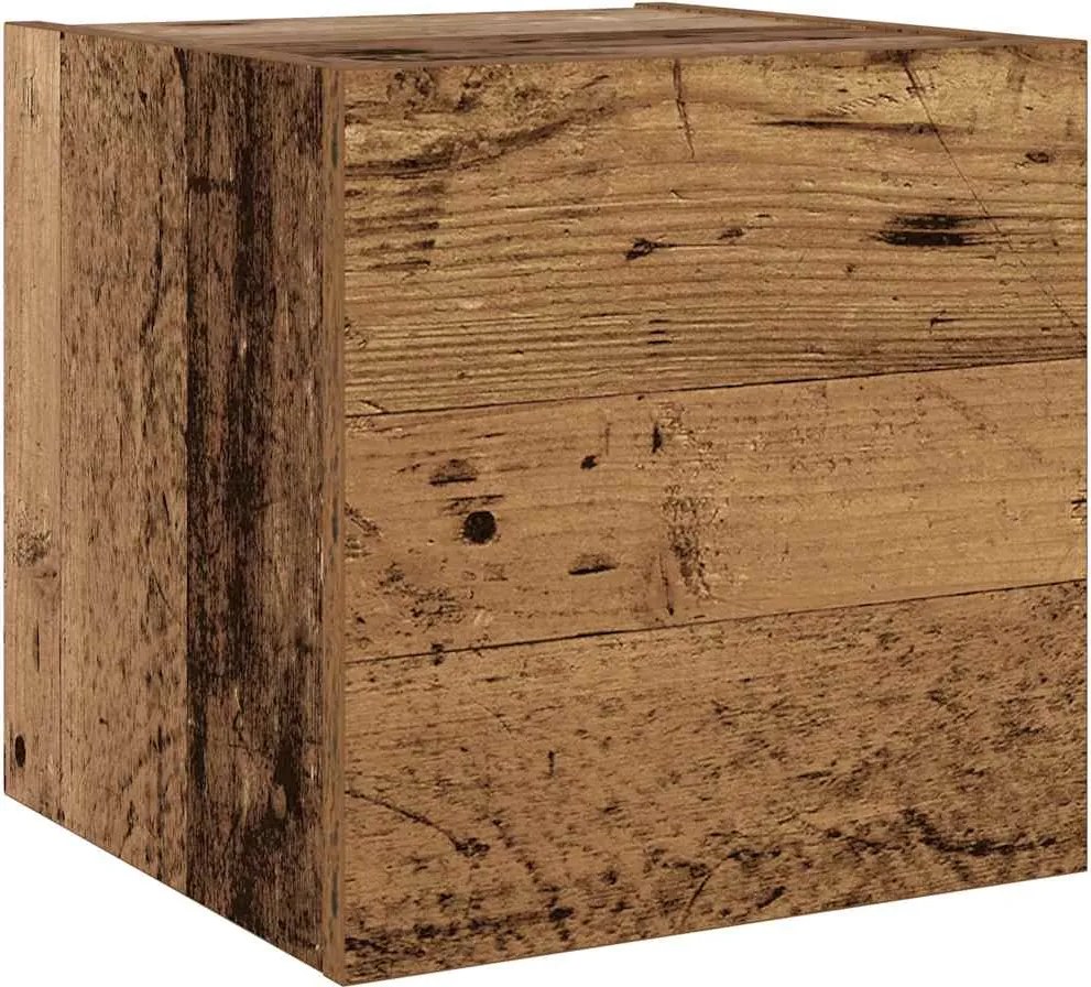 Nástěnné TV skříňky 6 ks Old Wood kompozitní 3328967
