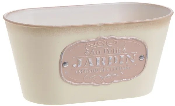 Vanička vanilkovo-starorůžová JARDIN 19cm