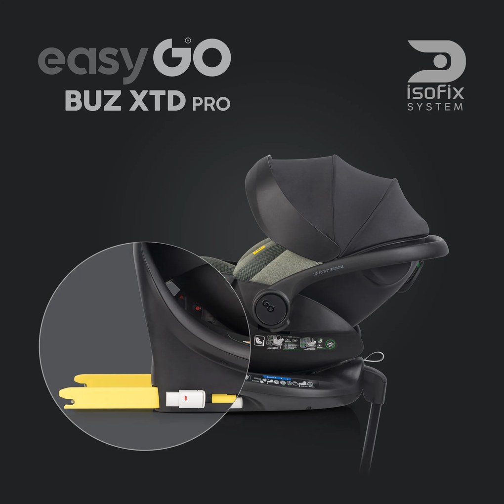 Autosedačka EasyGo Buz Xtd Pro Greener