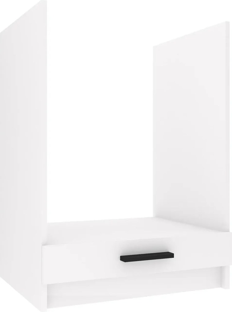 Kuchyňská skříňka Belini spodní pro vestavnou troubu 60 cm bílý mat bez pracovní desky  TOR SDP60/0/WT/WT/0/B1