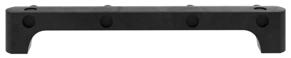 Výstavní police s boxy - 9 přihrádek - černý textil | 103x30x107,5 cm