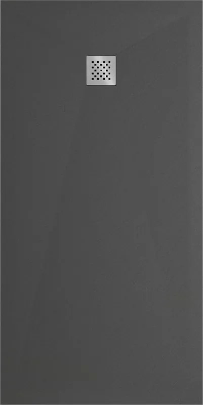 Mexen Stone+ obdélníkový kompozitní sprchový kout 200 x 80 cm, antracit - 44718020