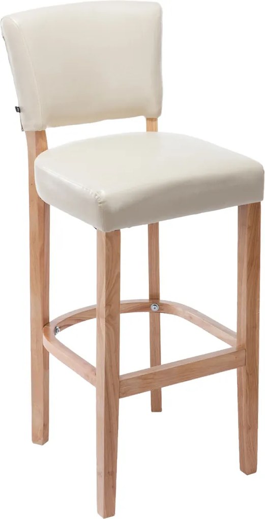 Dřevená barová židle Lionel, natura