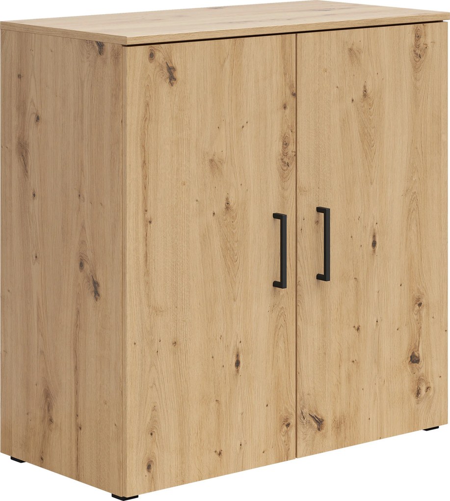 XXXLutz KOMODA, dub artisan, 80/83/40 cm Carryhome - Široké komody - 002427022124
