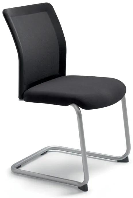 Wiesner-Hager Paro_net 6265-103 - Konferenční židle  - Tm.oranžová 4-242
