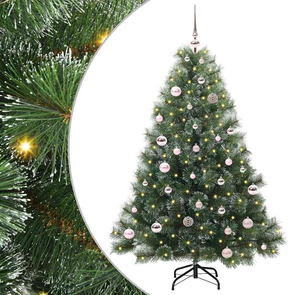 Umělý vánoční stromeček s stojanem Zelená 150 cm PE a PVC 3397837