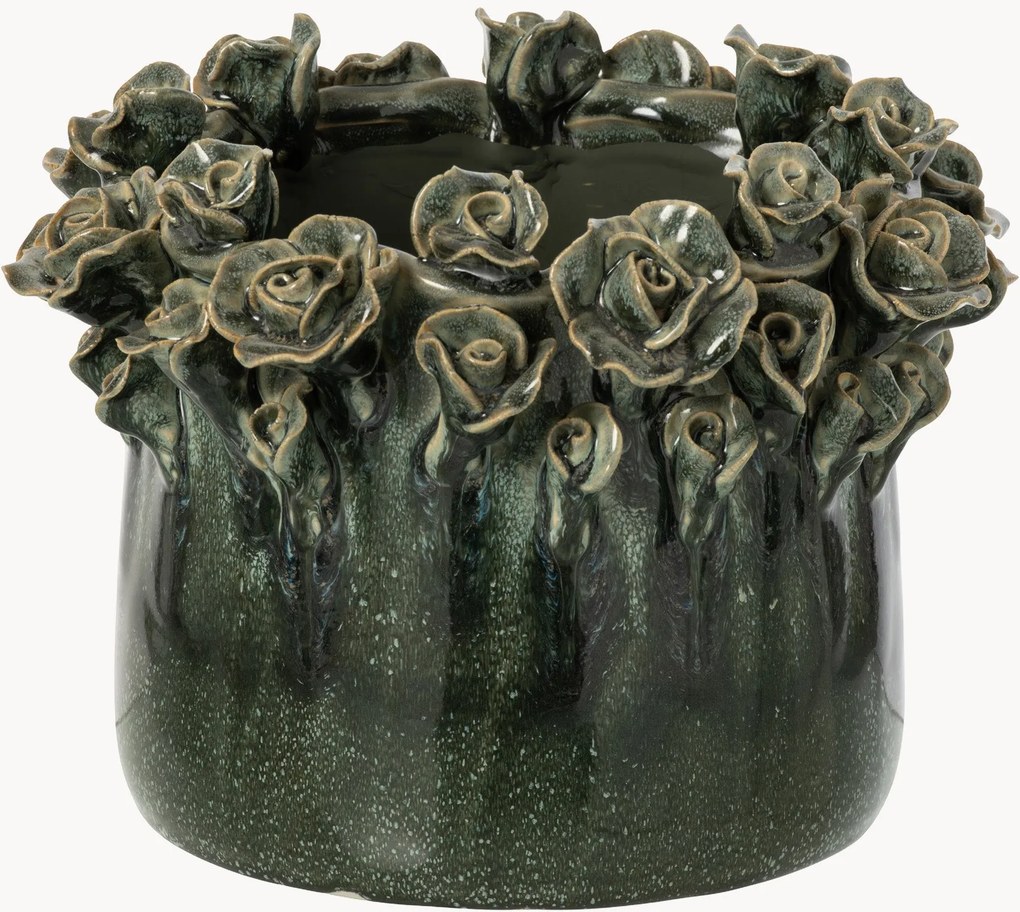 Keramický květináč Roses