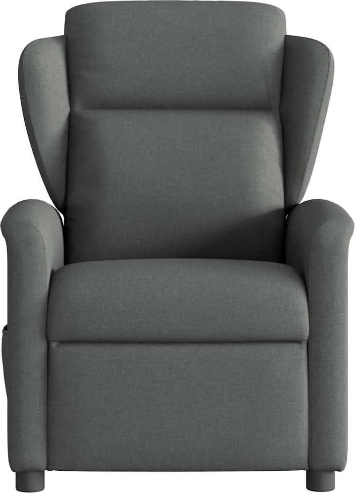 vidaXL Masážní polohovací křeslo textil [4015587] Barva: krémová