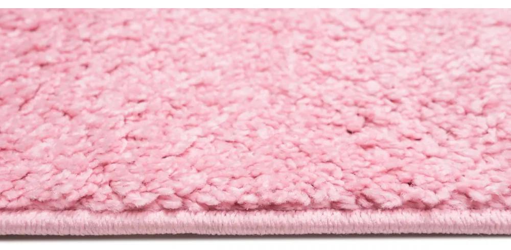 Kusový koberec shaggy Parba růžový 120x170cm