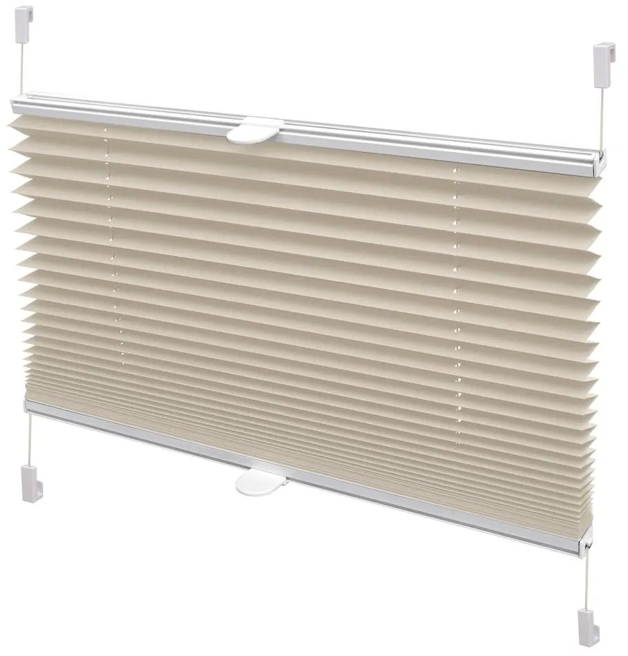 Béžová roleta 57x150 cm Plisé Verona – Gardinia