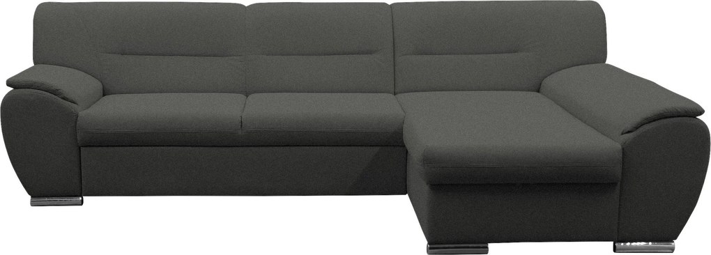 XXXLutz ROHOVÁ SEDAČKA, textil, šedá MID.YOU - Sedací soupravy - 001574004511