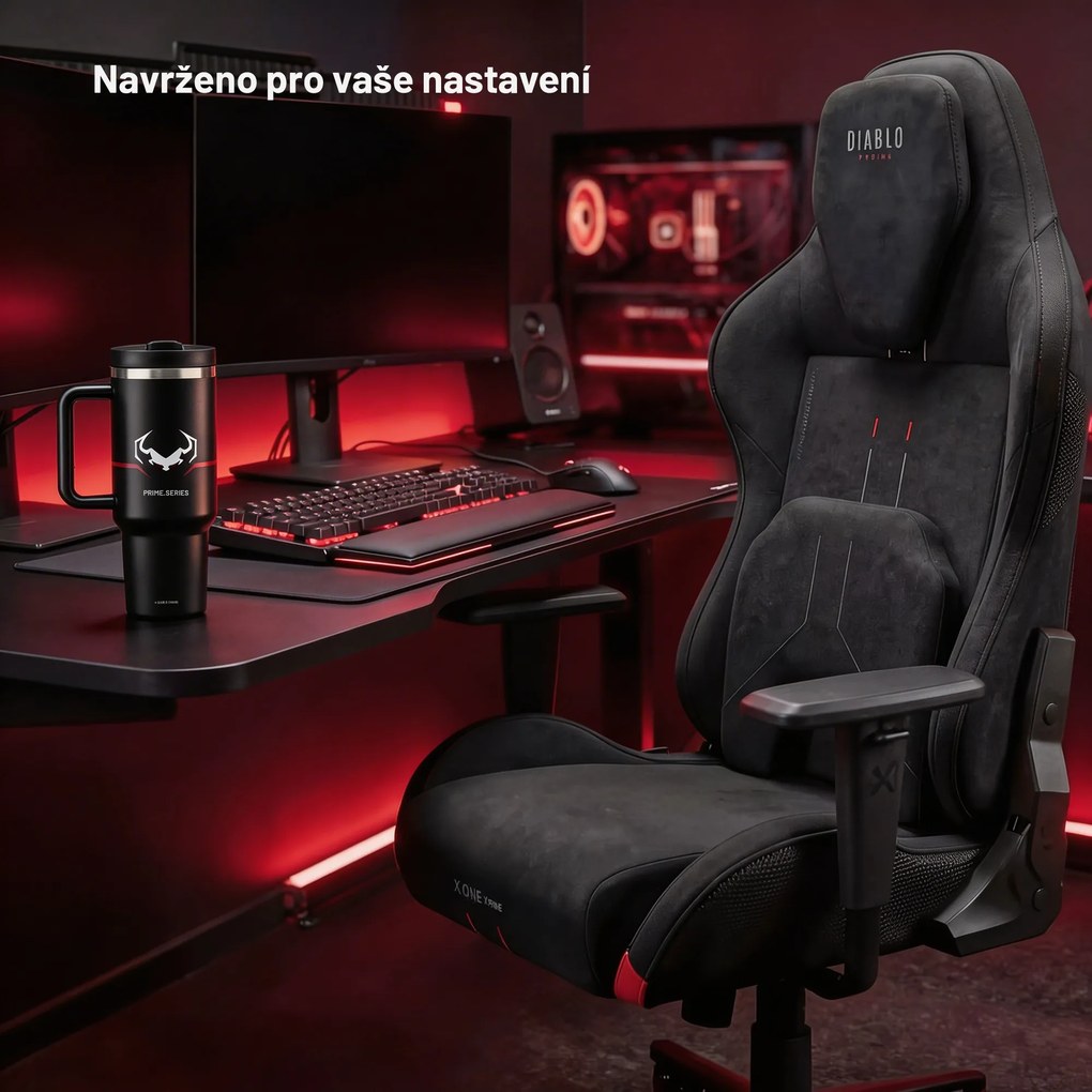 Termohrnek černá: Diablo Chairs Burned Black