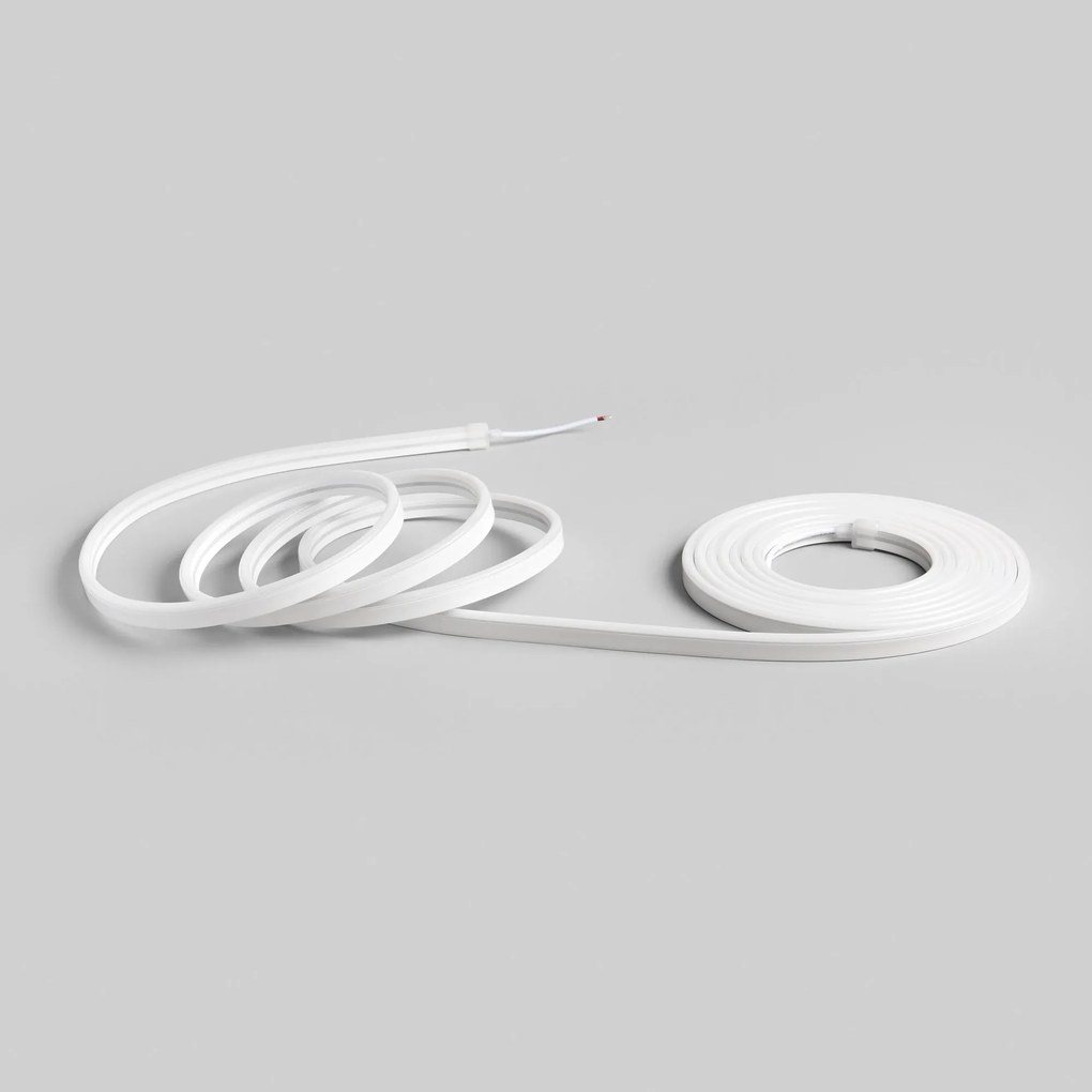 FAN FLEX24V-6X13-12B LED pásek Neon Strip Flex 24 V, 12 W/m, modré světlo, IP65, 5000 x 6 x 13 mm - FANEUROPE