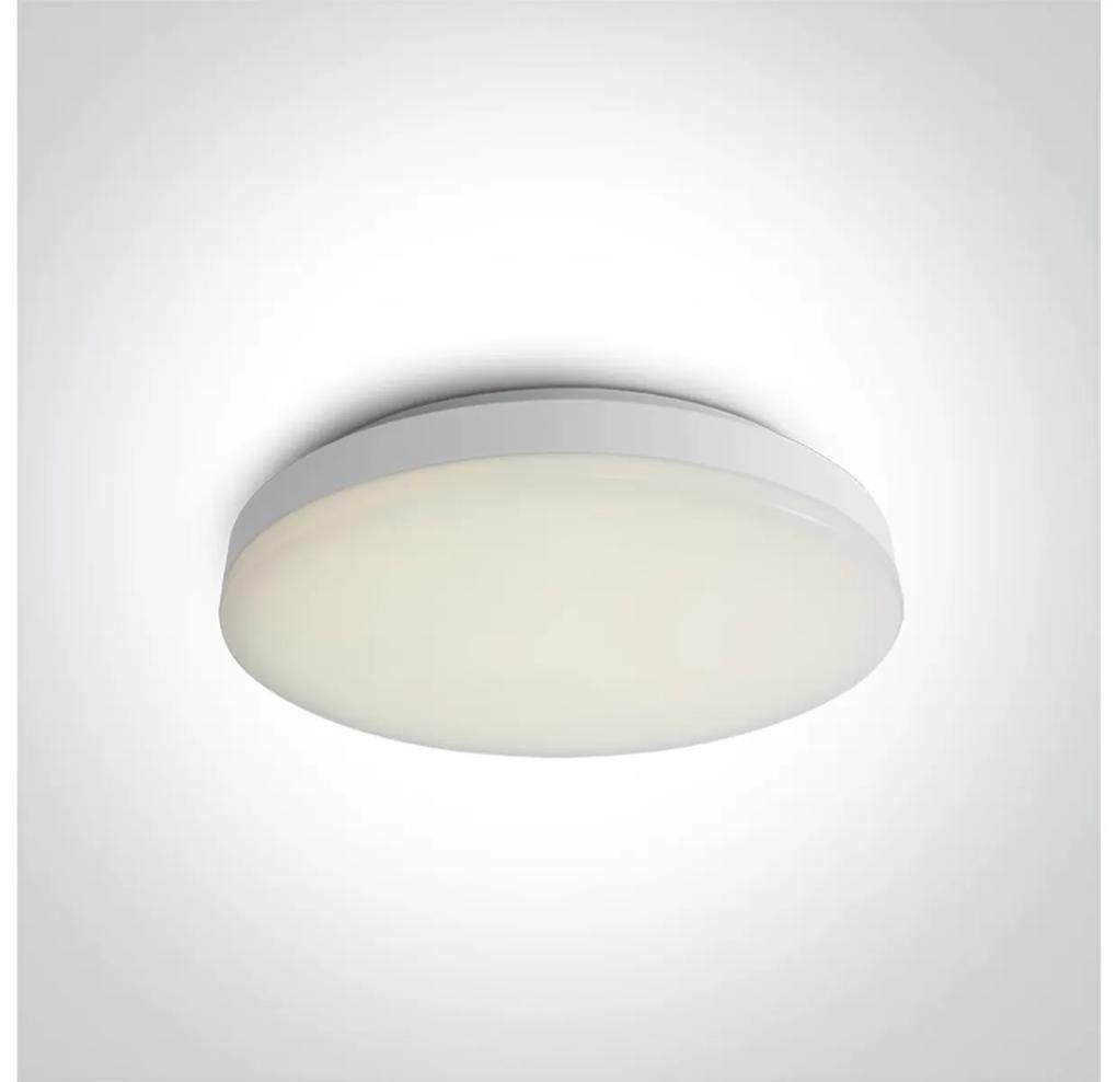 ONE Light 62022AM/W/W stropní LED svítidlo s pohybovým a denním senzorem, bílé, 20W, 3000K, ø28,5cm, IP20