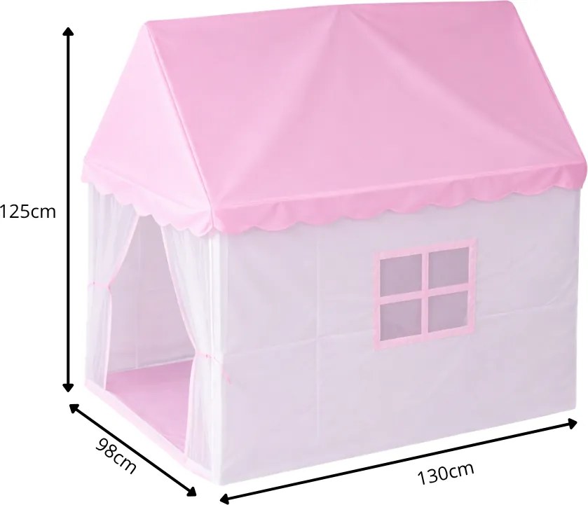 Verk Group STAN, DOMEK, HRAD PRO DĚTI, PALÁC DO POKOJE, DOMU NEBO ZAHRADY, RŮŽOVÝ, VELKÝ