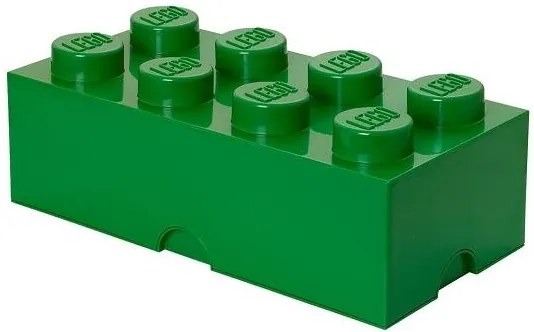 Úložný box lego úložný box 250 x 500 x 180 mm - tmavě- zelený