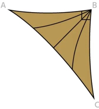 Maanta Sluneční trojúhelník solaria 60km/h Barva látky: Beige, Rozměr: 5x5x5 m