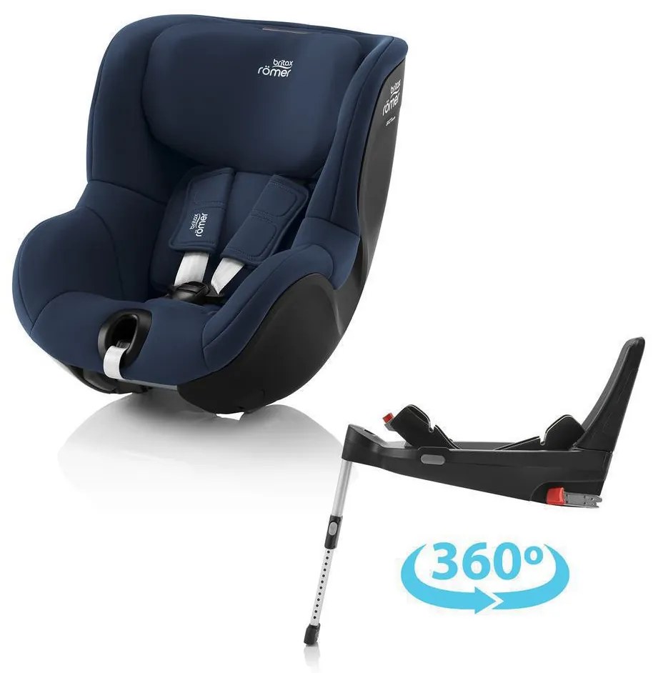 Britax Römer Autosedačka Dualfix 3 i-size Bundle Flex 5Z Indigo Blue