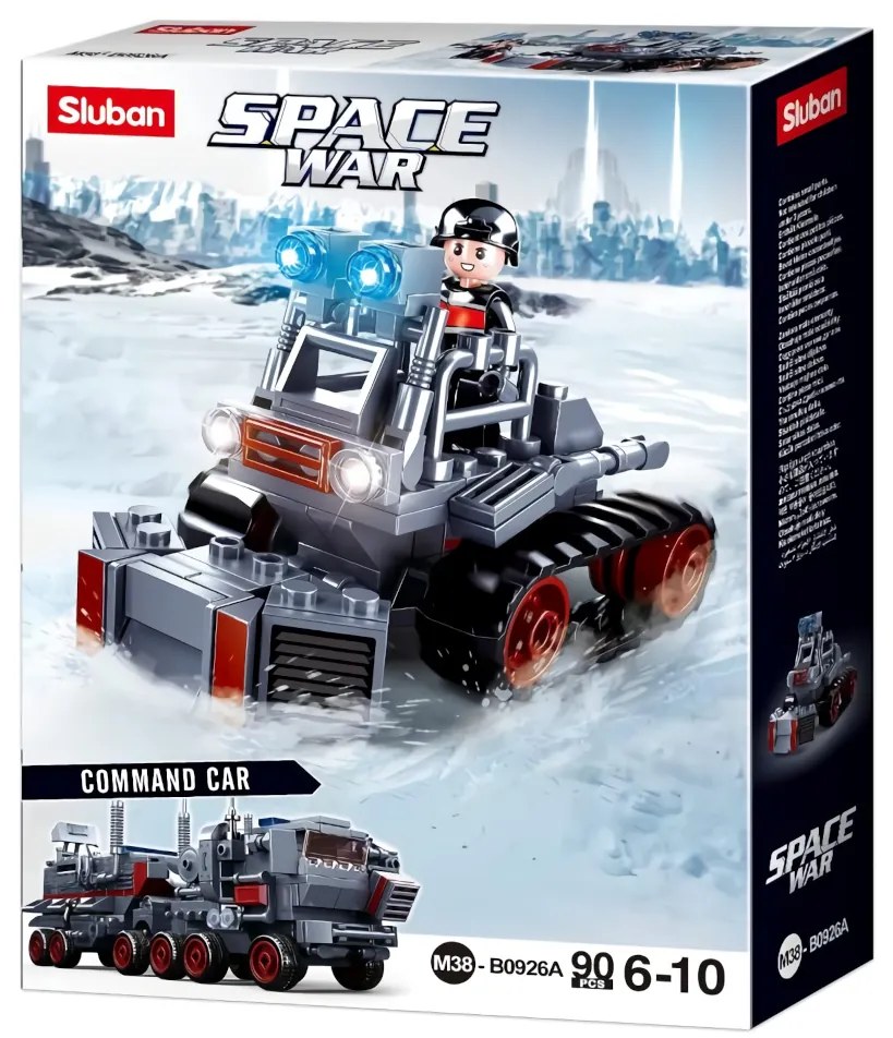 Sluban Space War M38-B0926A Vozidlo pořádkové jednotky