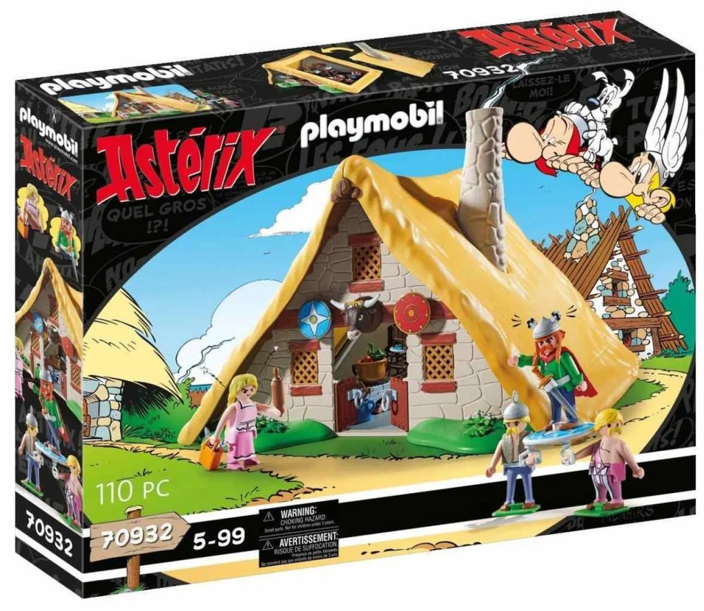 Stavebnice playmobil 70932 asterix: majestatixova chýše
