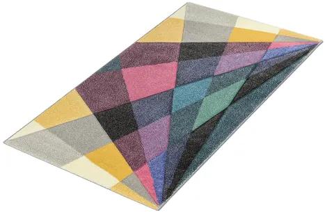 Koberce Breno Kusový koberec VEGAS HOME / PASTEL 30/SKS, Vícebarevné, 120 x 170 cm