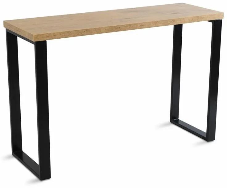 Psací stůl Biro 120x40 cm hnědý