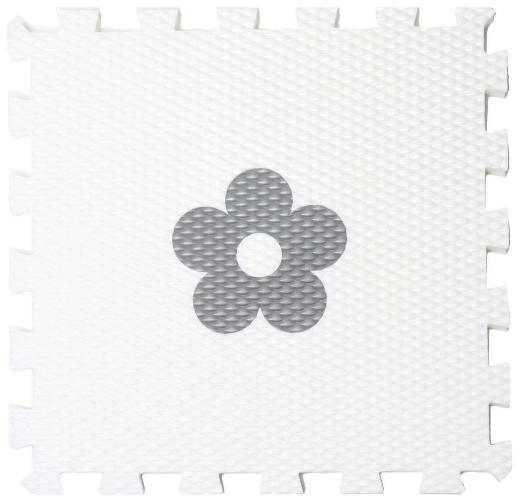 VYLEN Minideckfloor s kytkou Barevná kombinace: Bílý s šedou kytkou