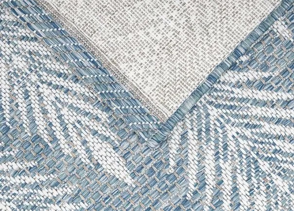 Breno Kusový koberec TERAZZA 21237 ivory Silver-Blue, 80x150 cm, Vícebarevné