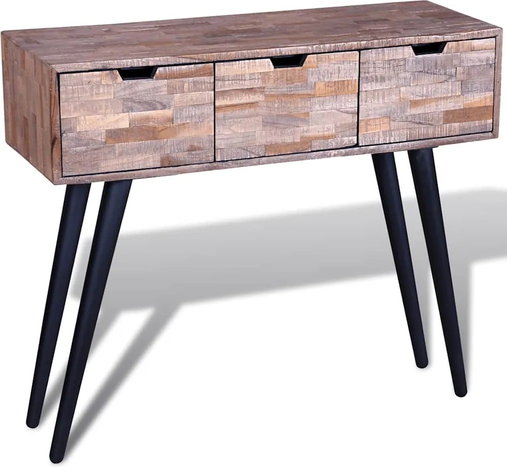 Konzolový stolek regenerovaný teak 241709