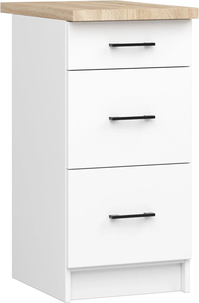 Kuchyňská Skříňka Olivia S40 SZ3 bílá