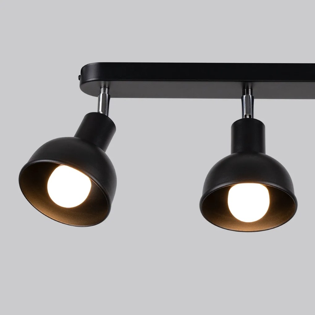 Sollux Lighting Stropní svítidlo ELBA 3 černé