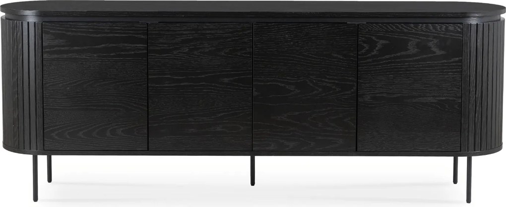 Komoda Beck 200 cm černá