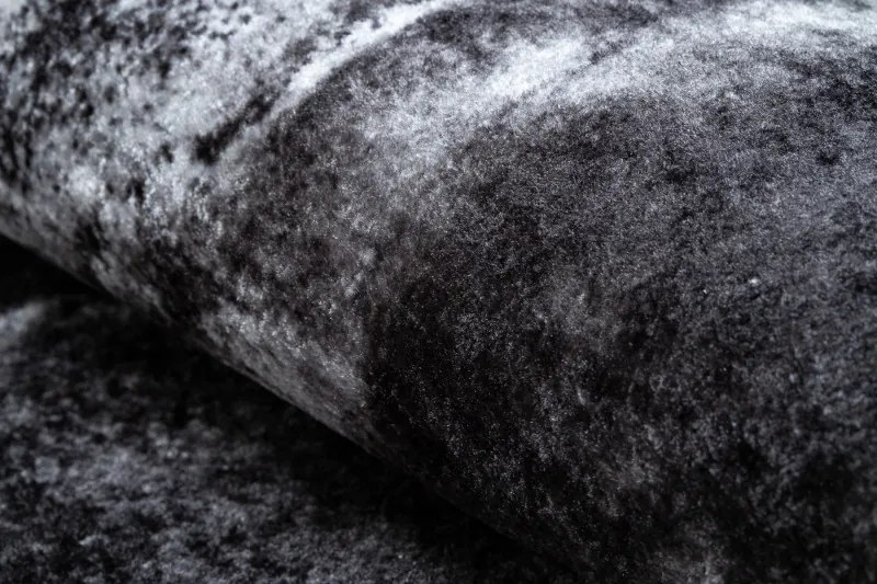 Dywany Łuszczów, Kusový koberec Miro 51278.810 Marble black / white, 120x170, černobílá, chodba / předsíň