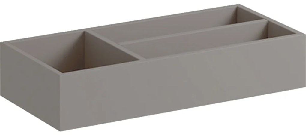 Geberit Xeno 2 - Organizér do zásuvky 323x62 mm, šedá 500.525.00.1