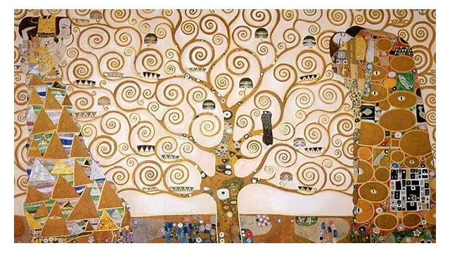 Reprodukce obrazu Gustav Klimt Tree of Life, 90 x 50 cm
