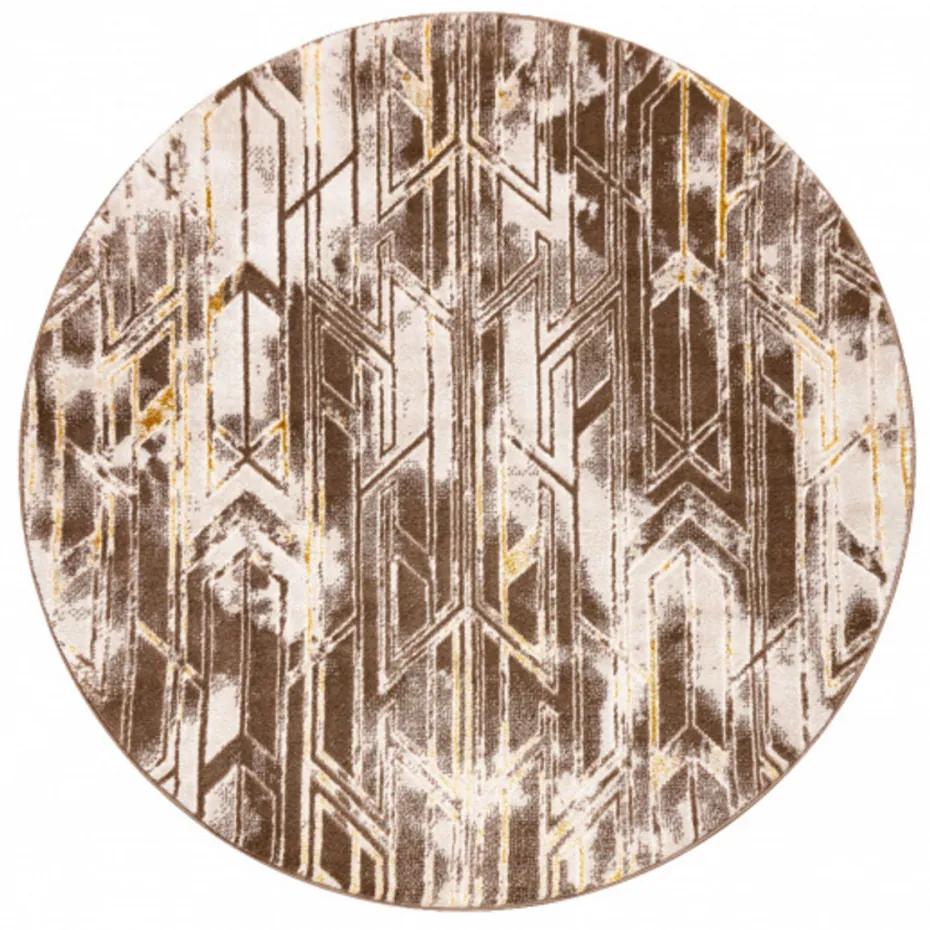 Kusový koberec Dix béžový kruh, Velikosti 160cm