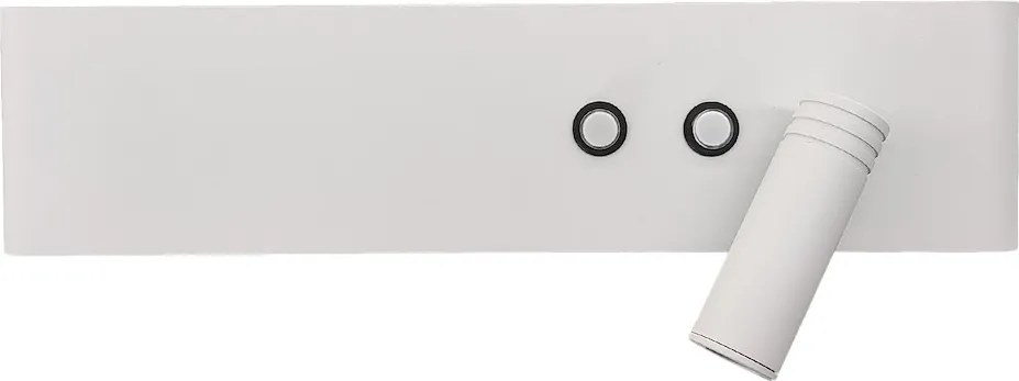 Nástěnné LED svítidlo Resort R, 1x LED 10+3w, 4000k, (možnost polohování), w